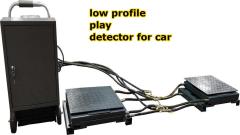 Cartesykj ultra thin low profile play detector Suspension system and driving mechanism control Hydra