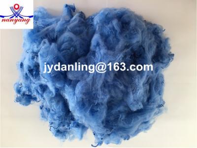 China Dyed Pattern PSF Recycled Polyester Staple Fiber for sale