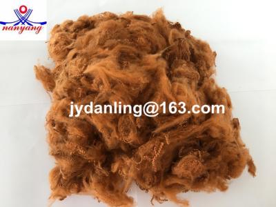 China Recycled Dope Dyed Polyester Fiber for sale