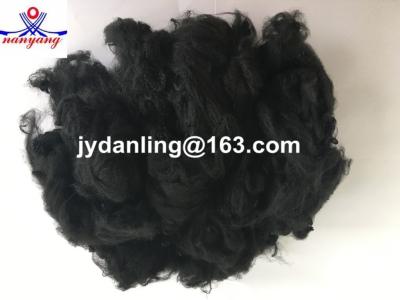 China Polyester Staple Fiber (PSF) in black for sale
