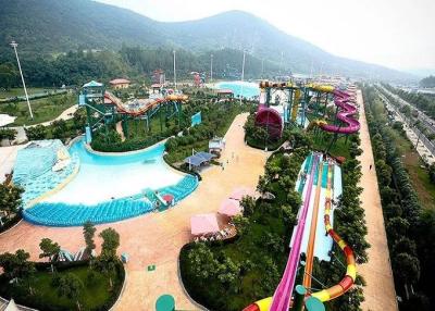 China Outdoor Aqua Play Adult Swimming Pool Spiral Water Slides for sale