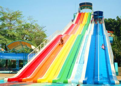 China Extreme Water Park Slide , Children Fiberglass Sleigh / Cannon Water Slide for sale