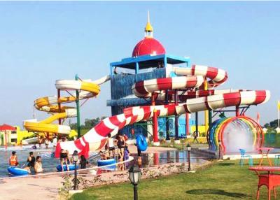 China De gecombineerde Spiraalvormige van het de Diawater van het Buiswater van het de PretPretpark Dia van de de Glasvezelgrond Te koop