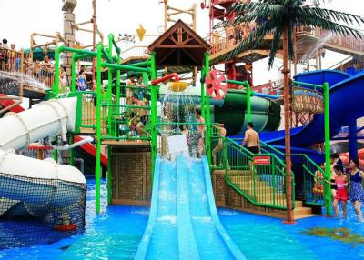 China Parque da água do divertimento de Aqua Playground Equipment Water House da família for sale