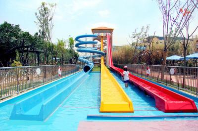 China Anregende Fiberglas-Wasser-Park-Dia- / Hochgeschwindigkeitswasser-Spiel-Ausrüstung für Erwachsene zu verkaufen
