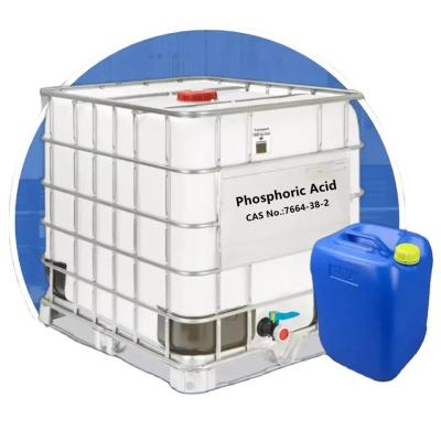 China Chinese Factory Prezzo Industriale  ACIDO FOSFORICO 85% 75% FG PHOSPHORIC ACID with Competitive Price for sale