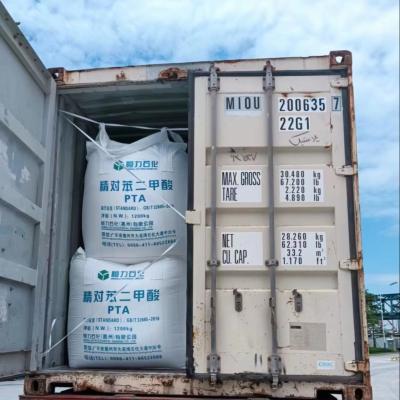 China Industrial Grade Cas 100-21-0 PURIFIED TEREPHTHALIC ACID White Powder 99% Pta White Dry Free-flowing Crystals for sale