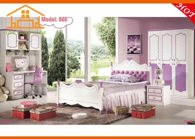 China Colourful Antique design Wooden kids bedroom Promotional Queen antique princess Top quality children's bedroom for sale