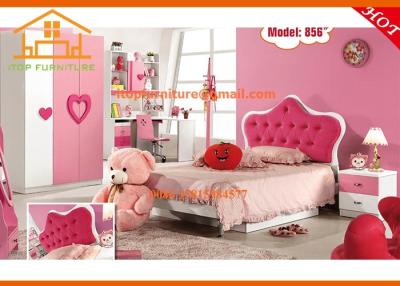 China 2016 Toddler antique cheap modern wooden leather kids teen bedroom furniture sets designs online for sale