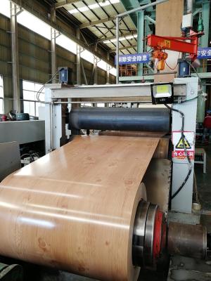 Cina Lo zinco ha ricoperto il colore di legno d'acciaio galvanizzato preverniciato della bobina Q345 2mm PPGI in vendita
