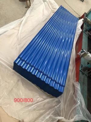 Cina Il metallo di GI PPGL di DX51D ha galvanizzato gli strati del tetto ha ondulato l'acciaio dell'immagine a colori in vendita