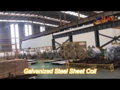 Decoiling Anti Corrosion Galvanized Steel Sheet Coil For construction decoration Products
