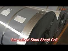 600g/M2 Zero Spangle Galvanized Steel Sheet Coil Containers Safe