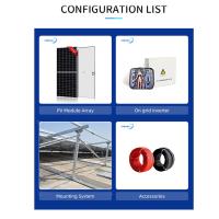 China 4KW On Grid Solar Energy System PV Set Solar Module Panel System for sale