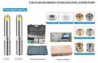 China Complete Solar Water Pump System High Pressure MPPT Control DC48V 1HP for sale