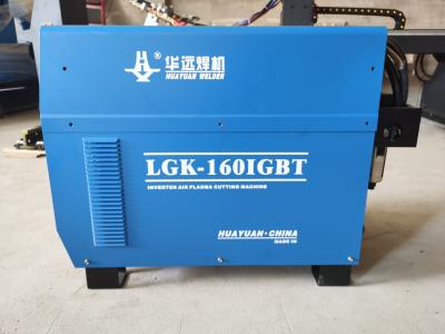 Cina Tagliatrice blu del plasma dell'aria dell'invertitore della taglierina 160A Igbt del plasma di LGK 160 in vendita