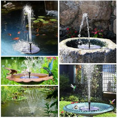 Cina Pompa solare della fontana per l'acquario del carro armato di pesce dello stagno del giardino del bagno dell'uccello in vendita
