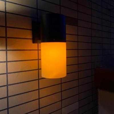 Cina Luci solari esteriori all'aperto decorative IP54 Amber Polysilicon Panel della parete in vendita