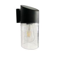 China External Solar Wall Light Amber IP54 E27 2000mAh Flame Effect LED Lamp for sale