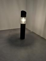 China Aluminum Solar Post Light Replaceable E27 LED Bulb 60cm Height 100LM Outdoor for sale