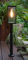 China Solar Lamp Post Light 77cm Tall Replaceable E27 LED Bulb Warm White 80cm Height IP55 for sale