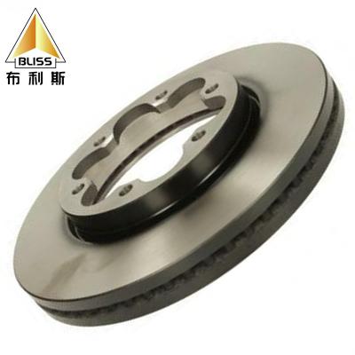 China High quality factory brake disc DF6481 rotor total height 48.6mm 0986479R27 for Toyota HIACE IV Box for sale