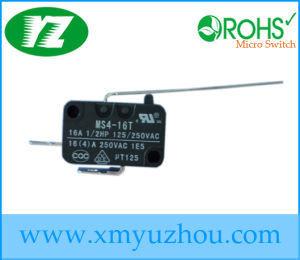 China MS4-16T2 Elektrische micro-schakelaar met lange drukknop geschikt voor een omgeving onder 250 °C Te koop