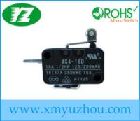 China High Sensitivity Subminiature Micro Switch 16A 250V with Chrome Terminals SPDT for sale