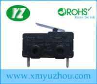 China Chrome Terminal Subminiature Micro Switch 5A Short Arm SPDT 16A 125V for sale