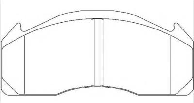 China WVA 29125/29222/29224 Disc Brake Pads for LUCAS,VOLVO B7R for sale