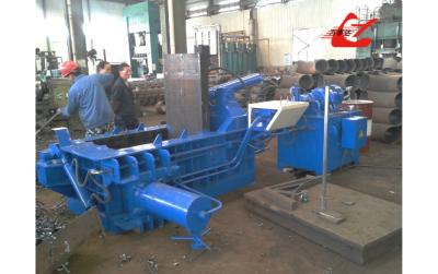China Wanshida Metal Baler Heavy Duty Scrap Baler Steel Baler for Large Aluminum Castings Processing for sale