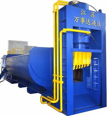 China Y83Q-6300C 630 Ton Hydraulic Scrap Metal Baler Shear 9–12 TPH Steel Recycling Equipment for sale