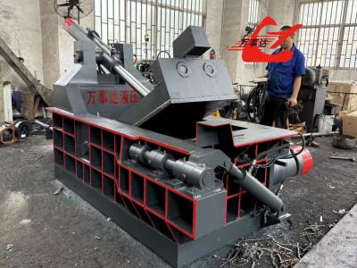 China Reliable Hydraulic Turn Out Metal Baler 44kw With Hand Valve Control for sale