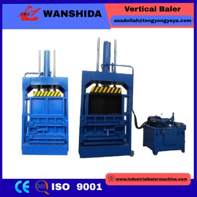 China Vertical Baler Machine For Paper, Plastic And Cardboard for sale