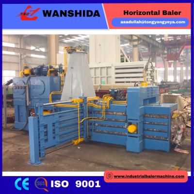 China Horizontal Baler Machine For Waste Cardboard And Plastic for sale