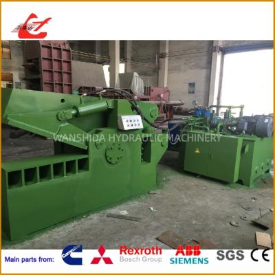 China Hydraulic Alligator Shear For Metal Waste Cutting – 800mm Blade, Compact Design  Manual & PLC Operation for sale