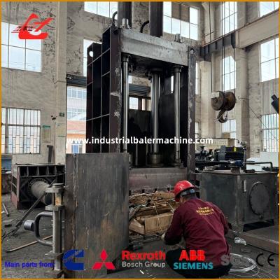 Китай Вертикальный пресс для бумаги 100 тонн. Экономия места для хранения при прессовании макулатуры продается