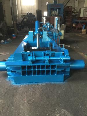 China Scrap Metal Baler With 1350 KN Force Continuous Discharge High Density Baling And Adjustable Bale Length for sale