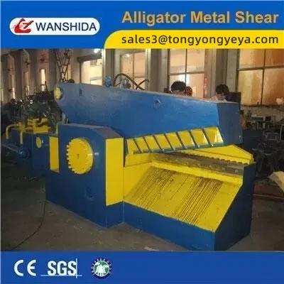 China Space Saving 1000kN Scrap Metal Shear 800mm Blade 9–20 Cuts/Min For Scrap Metal Cutting for sale