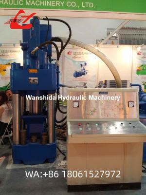 China 500Ton Metal Briquetting Press 30kW Hydraulic For Lead Red Brass Sawdust Recycling for sale