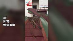 Industrial Hydraulic Brass Bars Scrap Cutting Shear 1000KN For Steel And Rebar Recycling