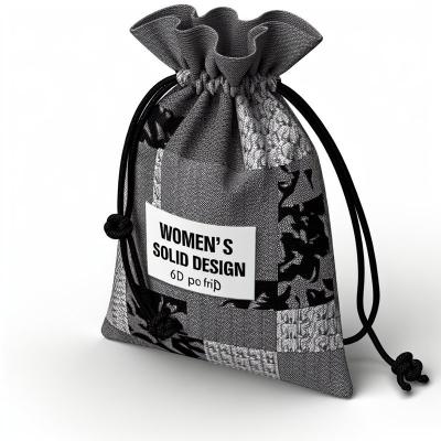 Cina Borse regalo per adulti a corda con modello solido in vendita