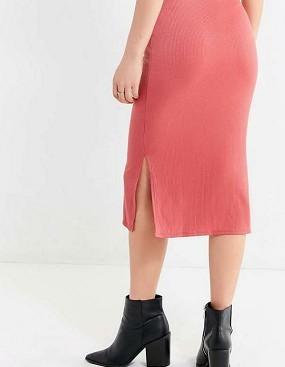 中国 女性の夏のピンクの服の弓が付いている優雅でセクシーな側面スリットBodyconの服 販売のため