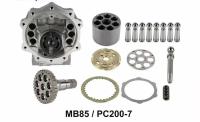 Quality PC130-7 PC200-5/6/7/8 Hydraulic Pump Cylinder Block Valve Plate Assembly Plate for sale
