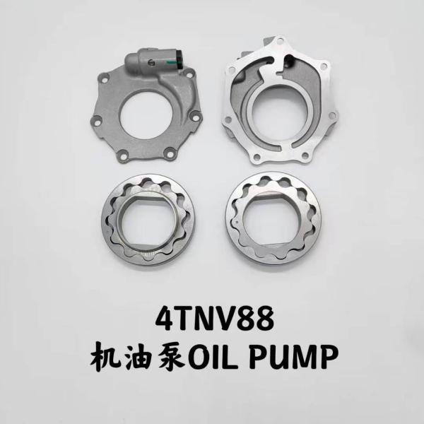 Quality Multiple brands of diesel engine lubricating oil pump 4TNV88 4TNV94/4TNV98 6D34 D12D 6D125 flat 6D125 convex 4M50 6D16/59T J08E J05E engine oil pump engine parts for sale
