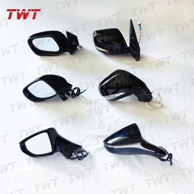 China TWT Abs Plastic Auto Door Rear View Car Side Mirrors for Highlander Hilux Land CruiserPrado Lexus View Mirror Accessories for sale