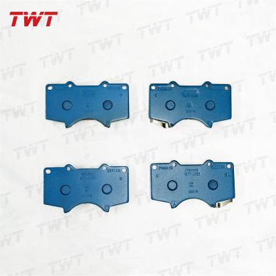 China TWT 04465-0K360 Auto Spare Parts Car Disc Front Disc Brake Pad Kit 04465-60320 04465-04070 04465-0K370 04465-04090 04465-60270 for sale