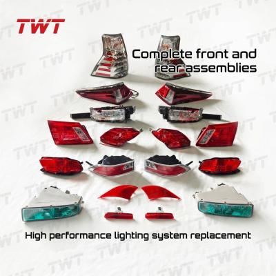 China TWT Complete Headlamp and Rear Combination Lamp Assemblies LH RH for Toyota Lexus LX IS NX RX ES GX4 LX Series for sale