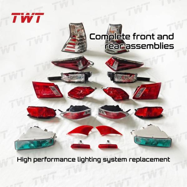 Quality TWT Complete Headlamp and Rear Combination Lamp Assemblies LH RH for Toyota Lexus LX IS NX RX ES GX4 LX Series for sale