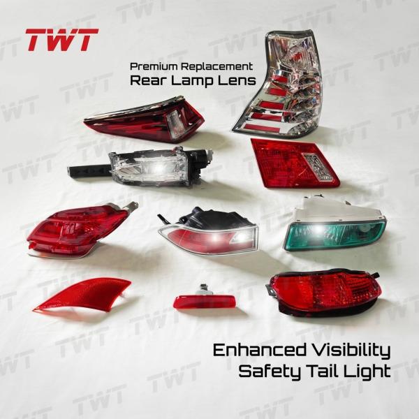 Quality TWT Rear Combination Lamp Lens and Rear Lamp Lens LH RH for Toyota Lexus LX IS NX RX ES GX4 LX Series for sale
